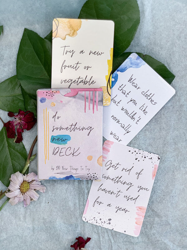 Do Something NEW Deck of Cards - 100 New Things To Try
