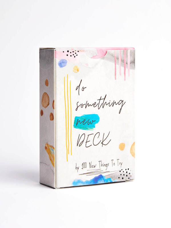 Do Something NEW Deck of Cards - 100 New Things To Try